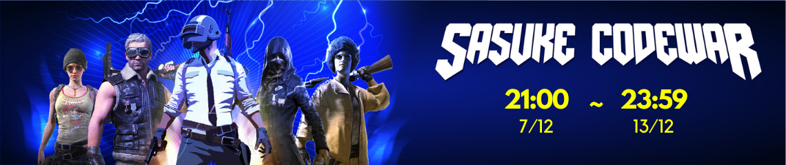 SASUKE CODEWAR #63 | CodeLearn