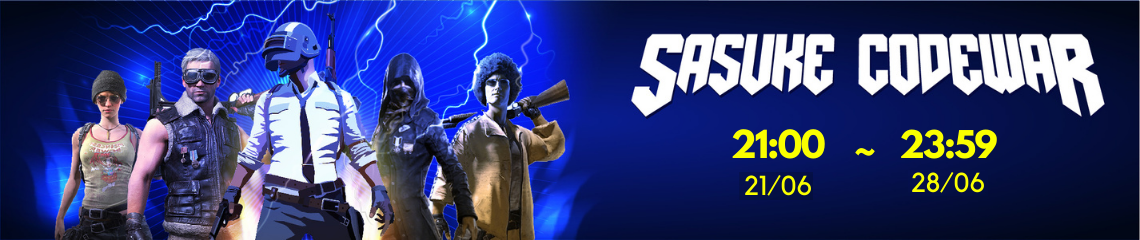 SASUKE CODEWAR #66 | CodeLearn