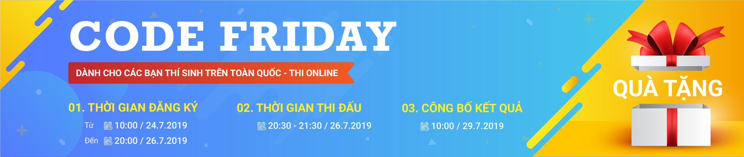 CODE FRIDAY 26th JULY | CodeLearn