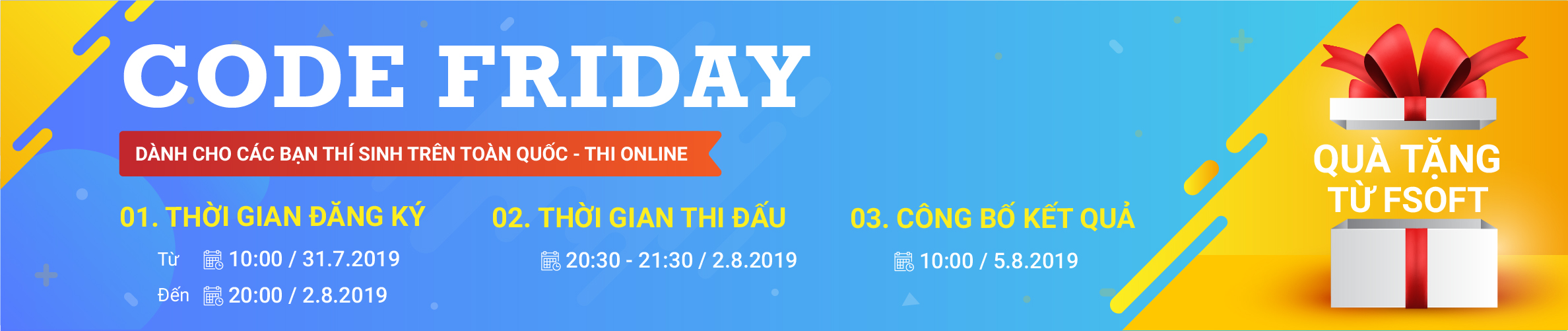 CODE FRIDAY 2th AUGUST | CodeLearn