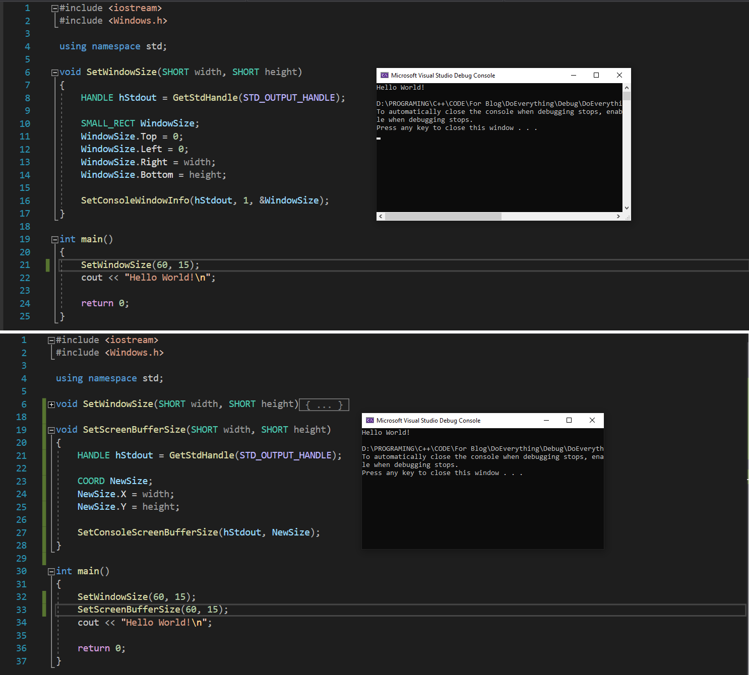 Windows.h Và Hàm Định Dạng Màn Hình Console (P1) | CodeLearn